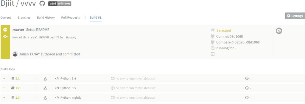 Distribuer un projet Python sur PyPI avec Travis-CI - Julien Tanay